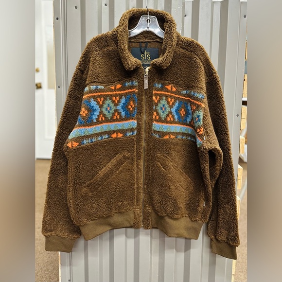 STS Ranchwear | Jackets & Coats | Sts Ranchwear Mens Chocolate Aztec ...